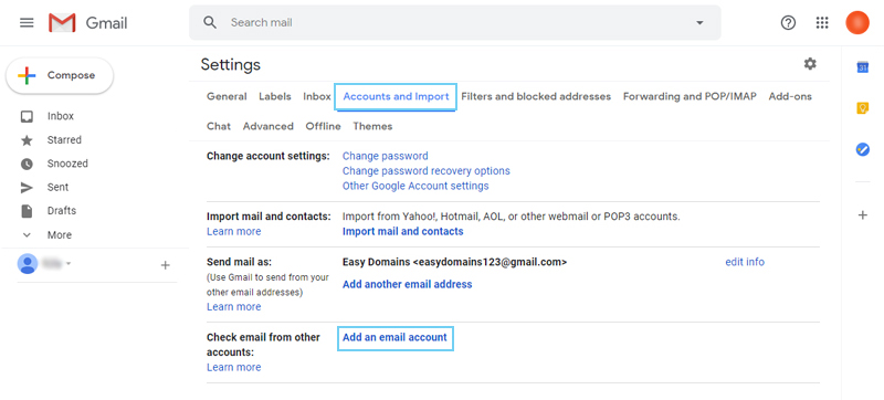 How to set up Business Emails in Gmail – Easy Domains