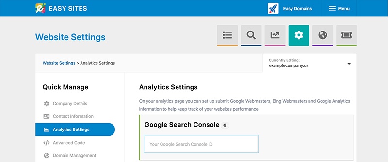 How to add your Easy Domains website Google Search Console – Easy Domains